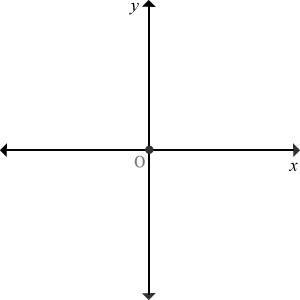 Two dimensional Cartesian coordinate system