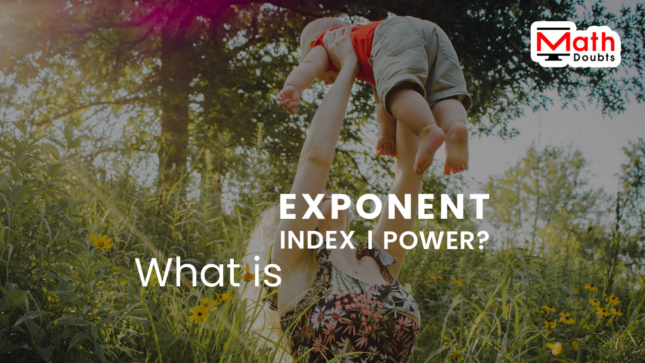 What is an Exponent | Power | Index?